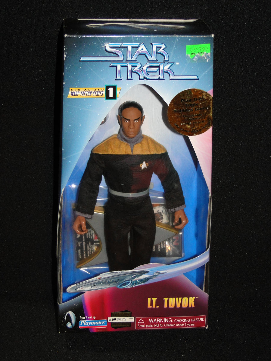 Star Trek 9" Figure Lieutenant Tuvok from USS Voyager by Playmates ...