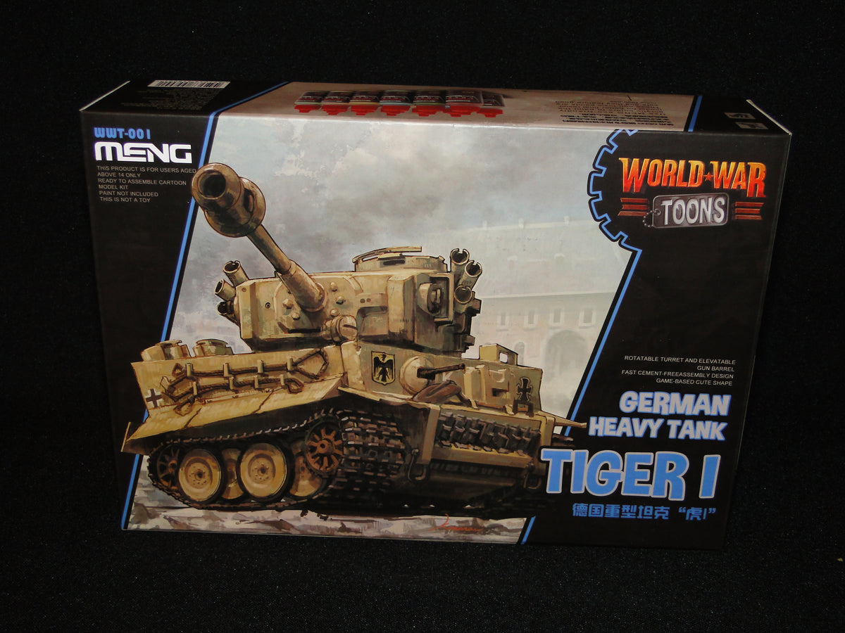 New MENG World War Toons German Heavy Tank Tiger 1 Model Kit – Jimmys ...